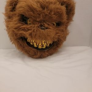 Costumes | Brand New Spirit Halloween Scary Brown Teddy Bear Mask ...